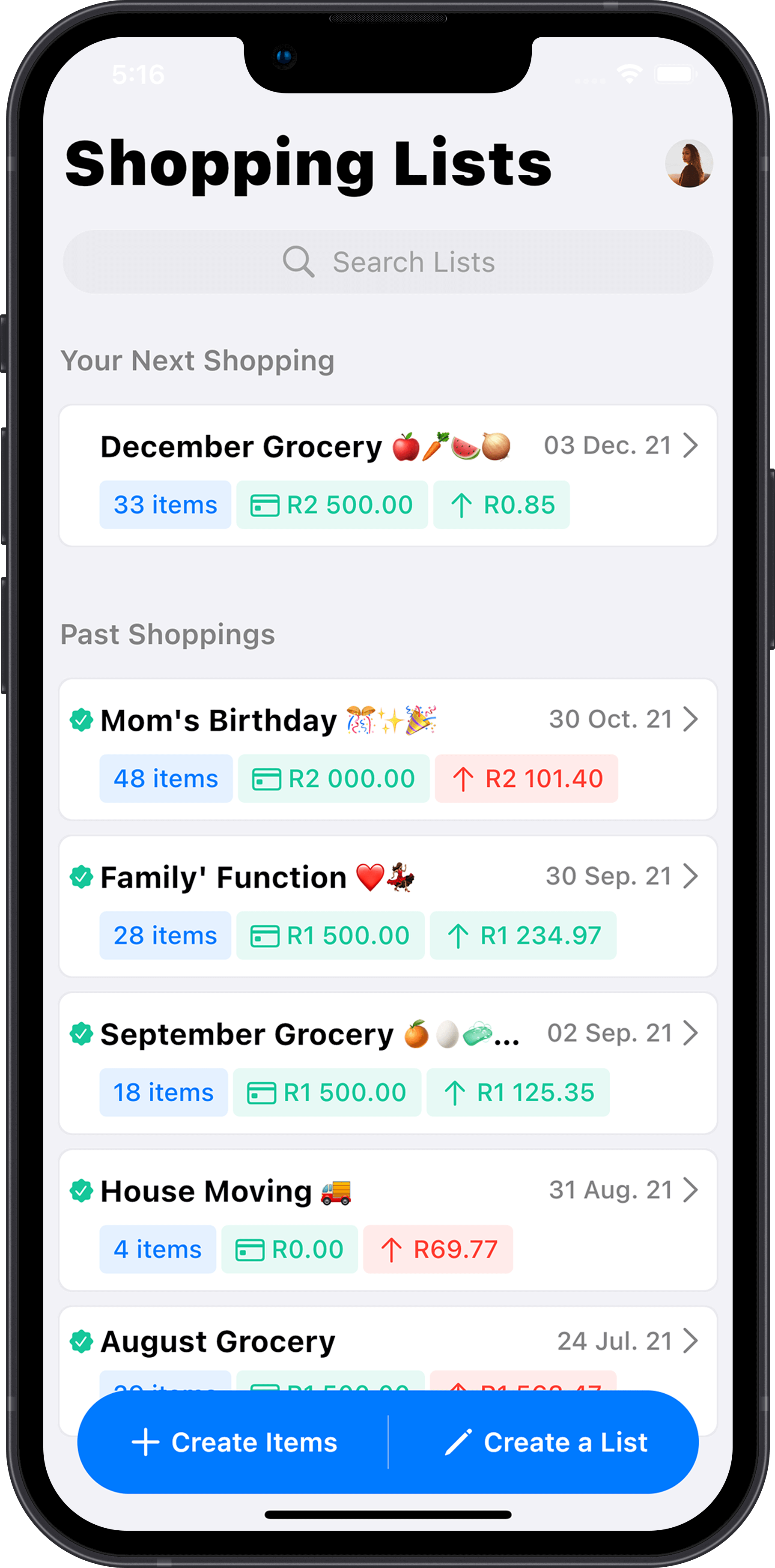 Mak t Best Free South Africa Shopping And Grocery List Assistant App